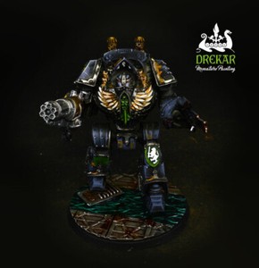 Dark Angels Legion Contemptor Dreadnought forgeworld ** COMMISSION ...