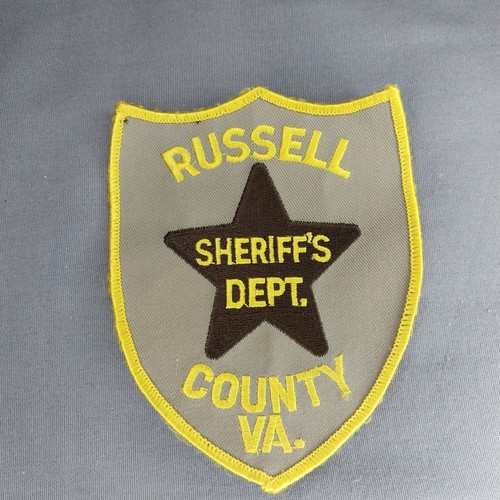 Russell County VA Virginia Sheriff's Dept. 5" Shoulder Patch | eBay