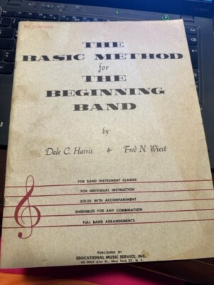 The Basic Method for the Beginning Band Harris & Wiest Music Book TX | eBay