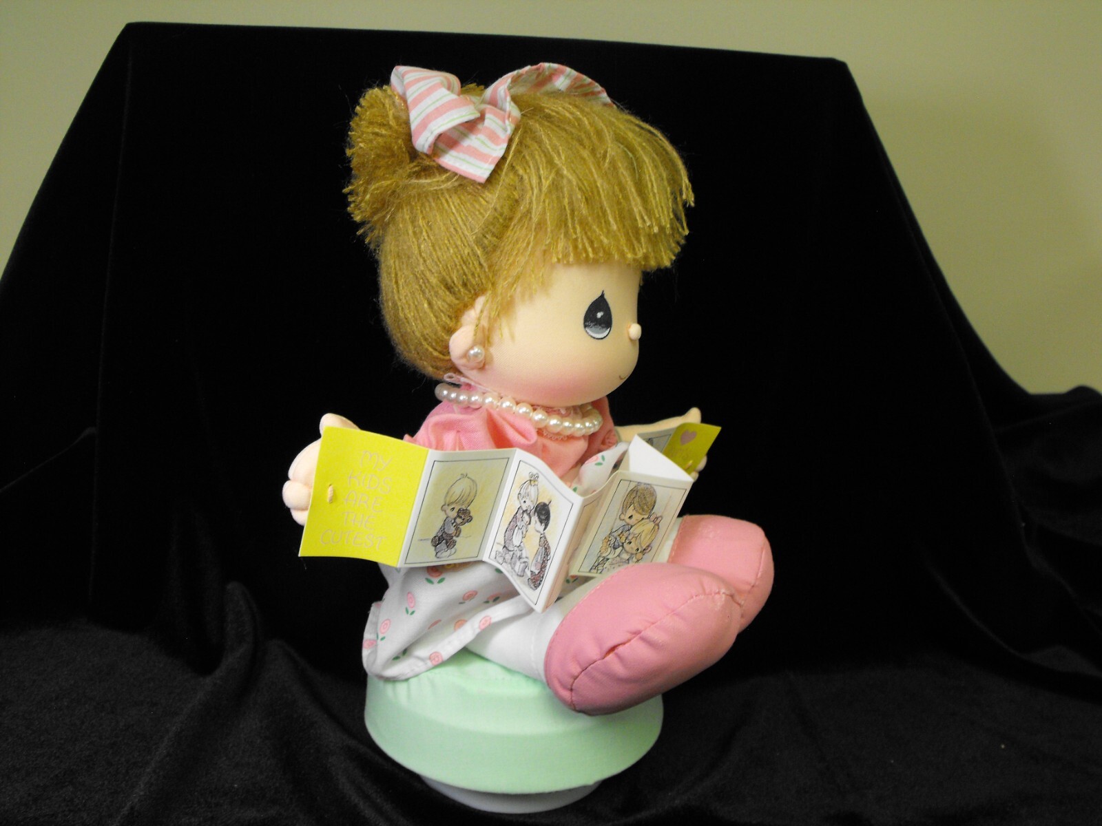 Precious Moments MUSICAL Doll - "A Mother's Love is from Above" Item ...