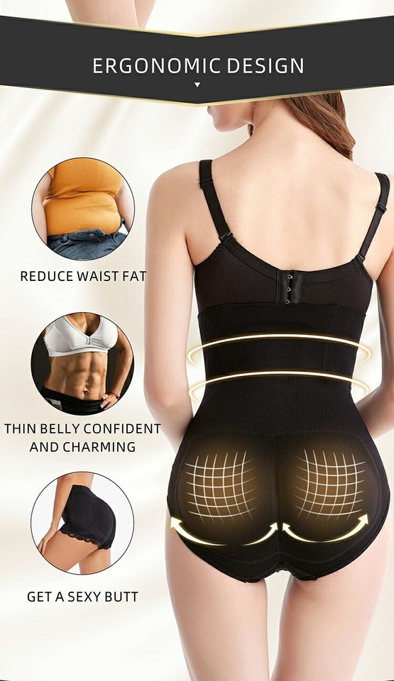 Push up Risers Buttock Body Sculptor Body Woman Underwear Sexy Xs To 4XL | eBay