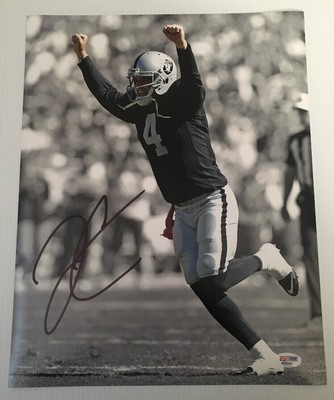 Derek Carr Signed Autographed 11x14 Photo Oakland Raiders PSA/DNA COA 7 ...