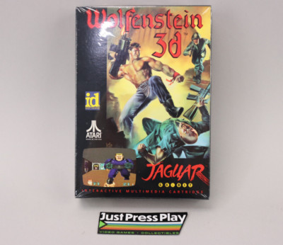 Wolfenstein 3d Atari Jaguar 1994 Id Software FPS NOS New Factory Sealed ...