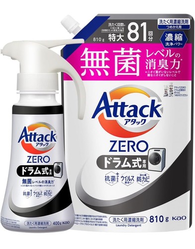 KAO Détergent ATTACK Zero One Hand and Recharge Set | eBay