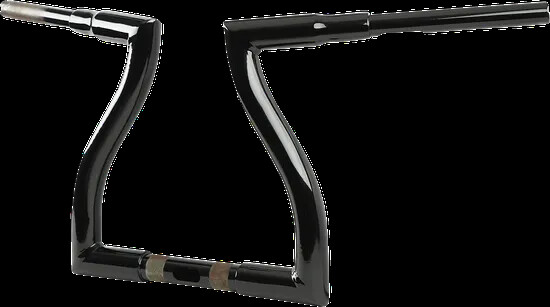 LA 1.5in Black Thresher Handlebars 12in Rise Harley Road Glide Special ...