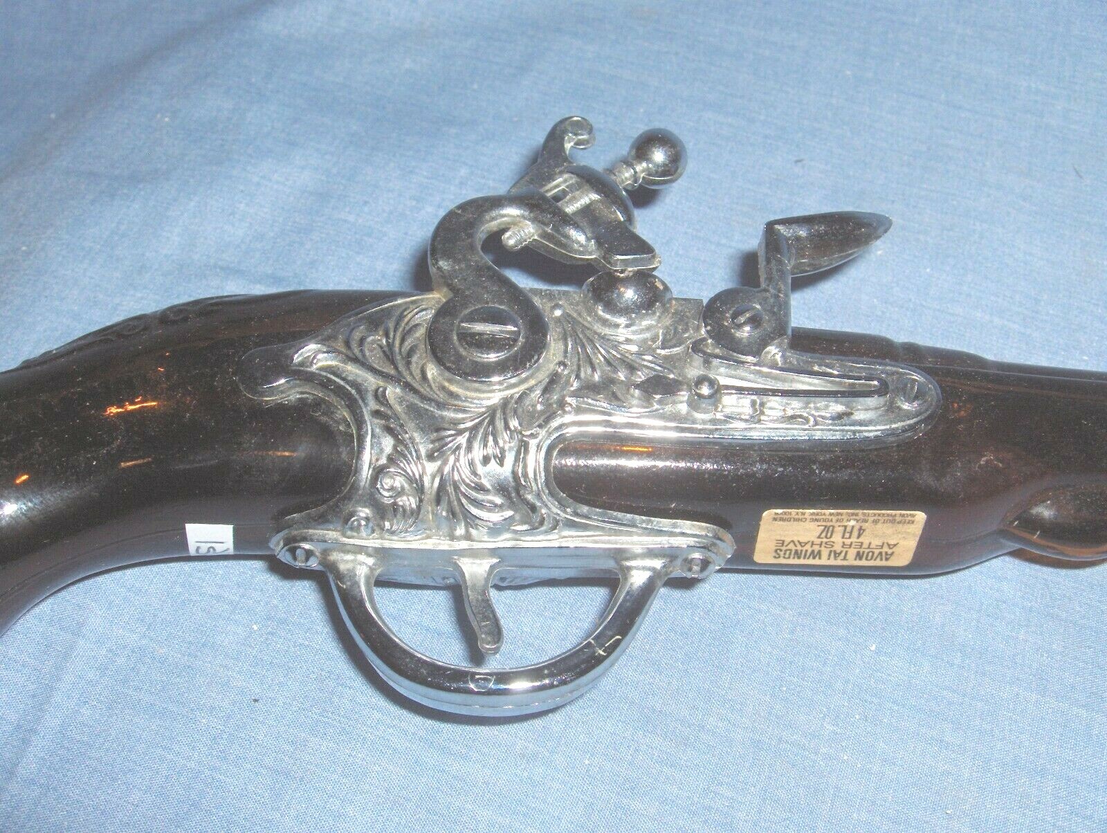 #130 - AVON "FLINTLOCK PISTOL" DECANTER, BOTTLE - AFTERSHAVE | eBay