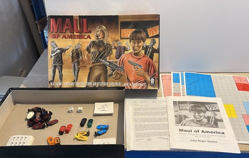 Jeu De Société Zombie Maul Of America Vintage 1998 Par Jolly Roger ...