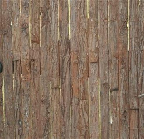 Bark Screen Fencing Roll Fence 1.5 M(H) x 3m(W) Bark Wood Privacy ...