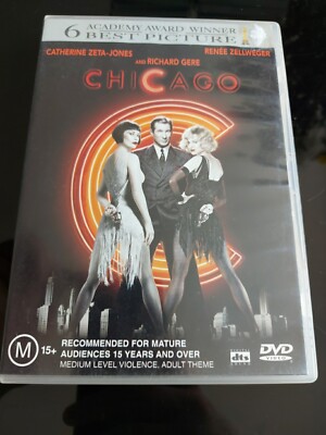 Chicago (DVD, 2002) Free Shipping Very Good Condition Free ...
