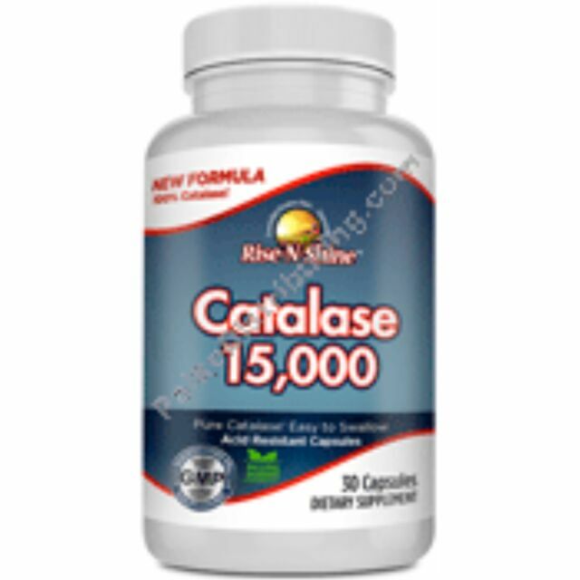 Rise-N-Shine Catalase 15,000 Pure Antioxidant Enzyme - 30 Count for ...