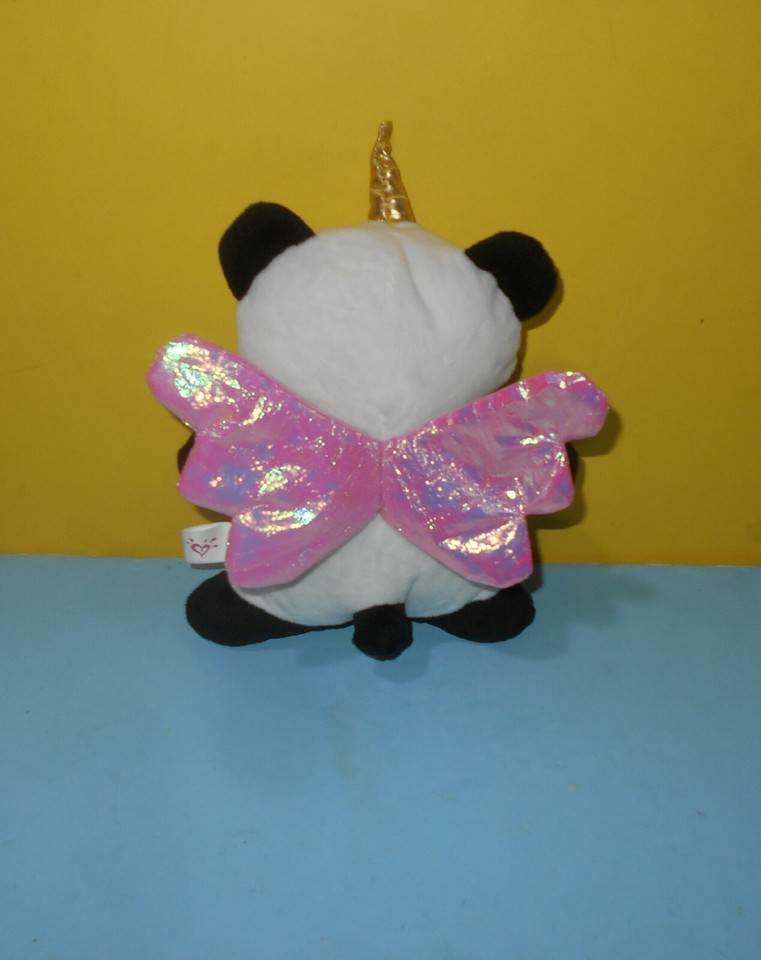 8" Justice Pandacorn Plush Panda Bear Unicorn Stuffed Animal Toy Pink ...