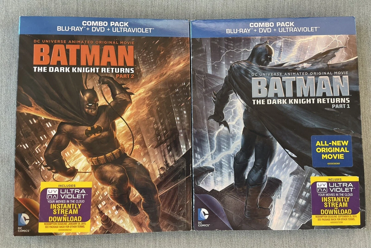Batman The Dark Knight Returns Part 2 Blu Ray
