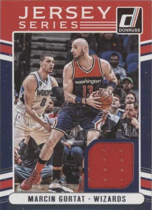 2016-17 Panini Donruss - Jersey Series Marcin Gortat #42 (MEM) for sale ...