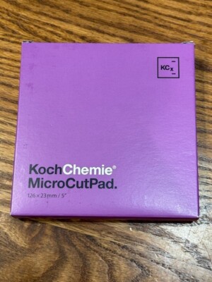 5" Koch Chemie Micro Cut Pad | Purple Foam Finishing Polishing Pad | eBay