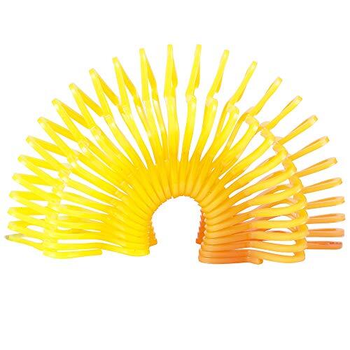 Rainbow Spring Toy Assortment - (Pack of 50) Mini Plastic Coil Spring ...