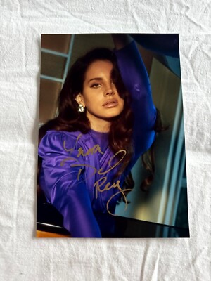 Lana Del Rey signed autographed photo 6x8 coa | eBay.de