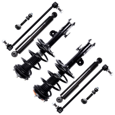 Front Complete Struts Rear Shocks Sway Bars For Toyota RAV4 2006-2012 2 ...