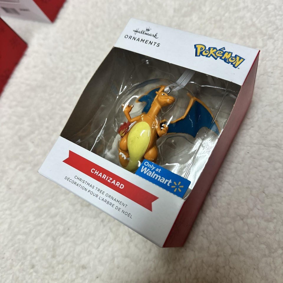 Hallmark Pokémon Charizard Christmas Ornament Walmart Exclusive Dragon ...