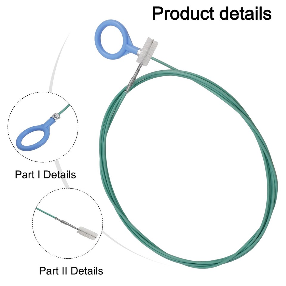 Rainy Days Car Drain Hole Cleaner Sunroof Drain Cleaner 300 Cm Long ...