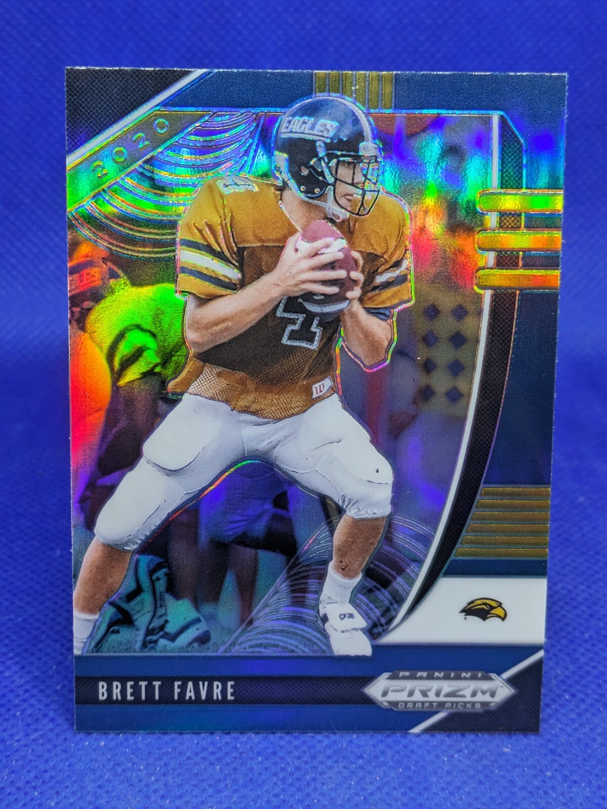 2020 Panini Prizm Draft Picks Prizms Blue #12 Brett Favre | eBay