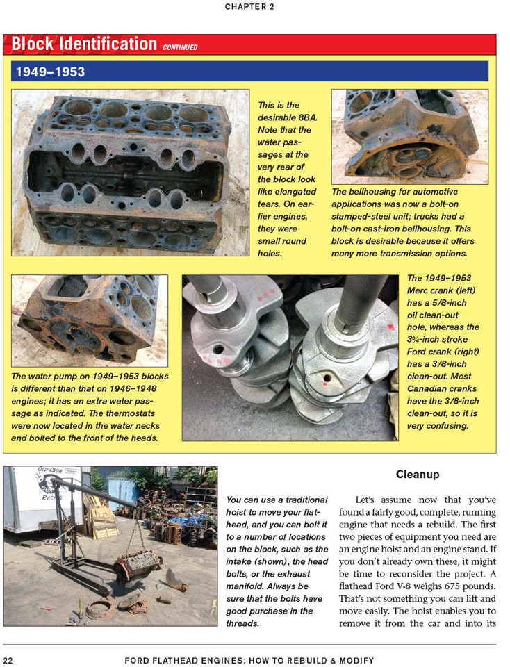 Rebuild Repair Hot Rod Flathead Ford V8 Manual 221 239 255 Book | eBay