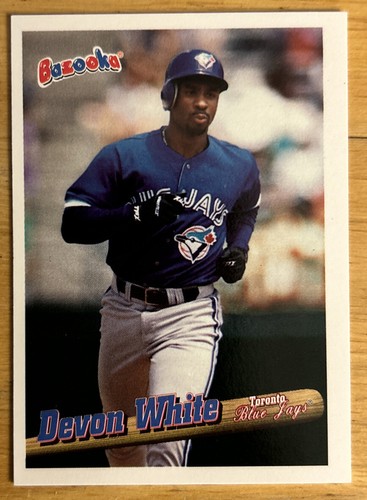 1996 Topps Bazooka Devon White Baseball Card #14 Blue Jays High Grade ...