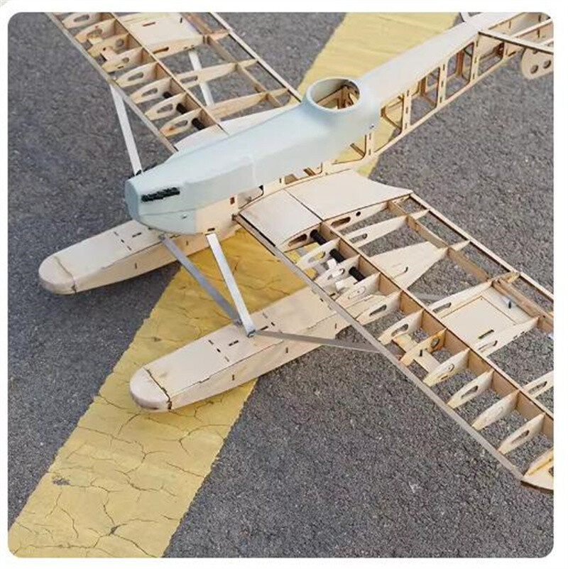 Brandenburg W29 Fixed Wing Plane Model Balsa Wood Kit DIY Skin Hardware ...