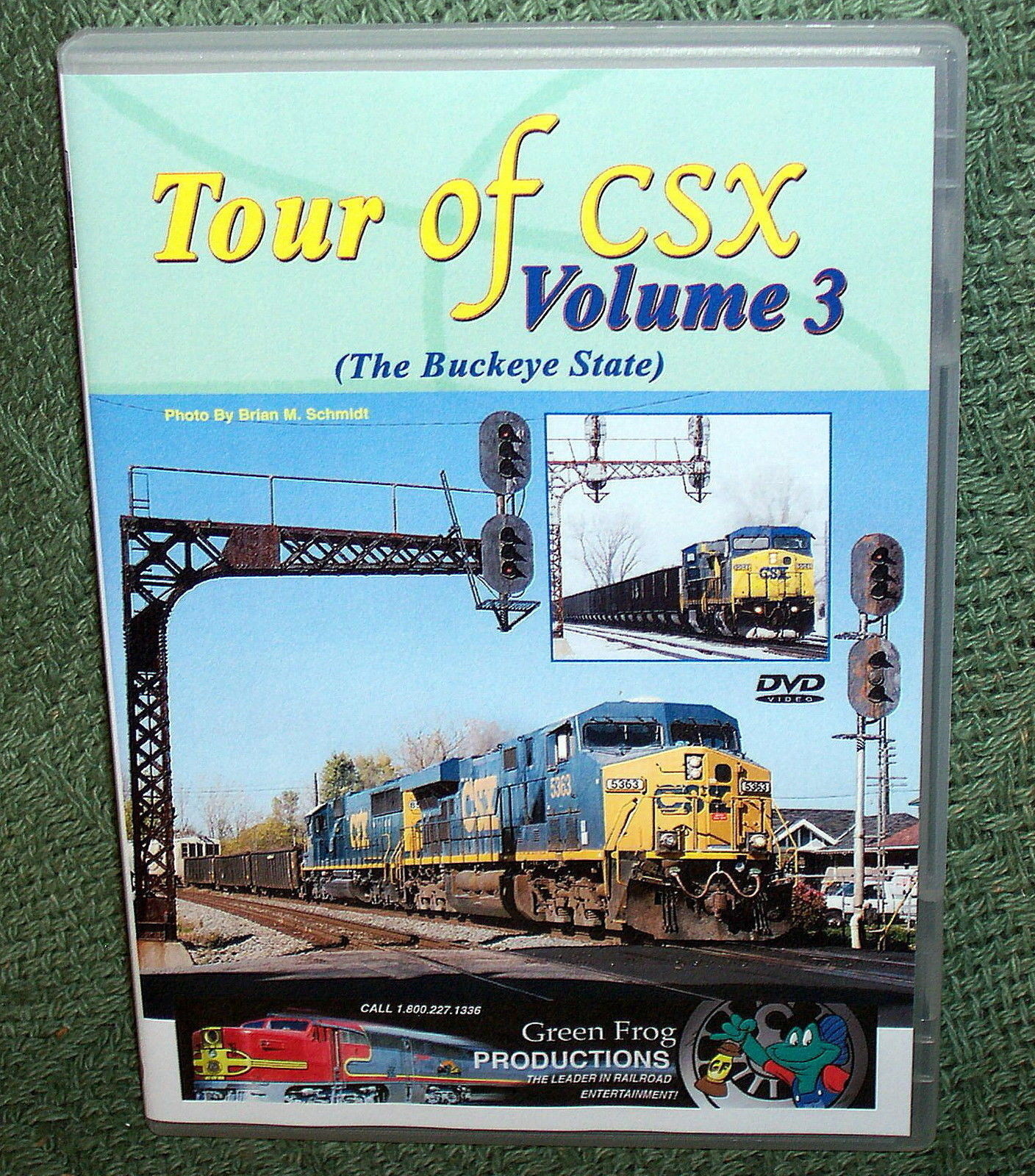20169 TRAIN VIDEO DVD "TOUR OF CSX" VOLUME 3 OHIO | eBay