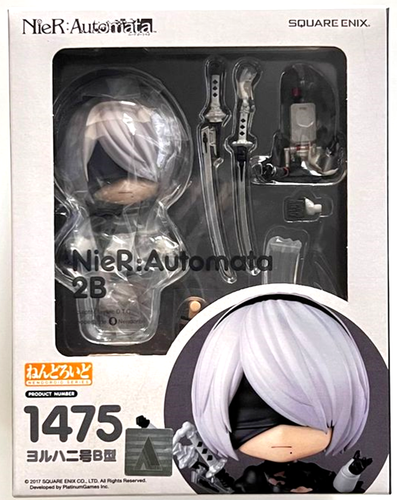 NieR Automata Nendoroid Action Figure Statue 2B YoRHa Robot Square Enix ...