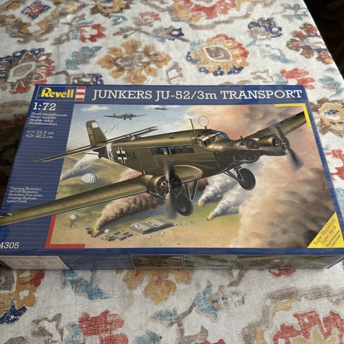 1:72 Revell 04305 Junkers Ju-52/3m Transport *Sealed bag* | eBay