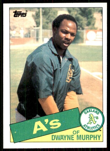 1985 Topps: Dwayne Murphy Baseball Cards #231 | eBay