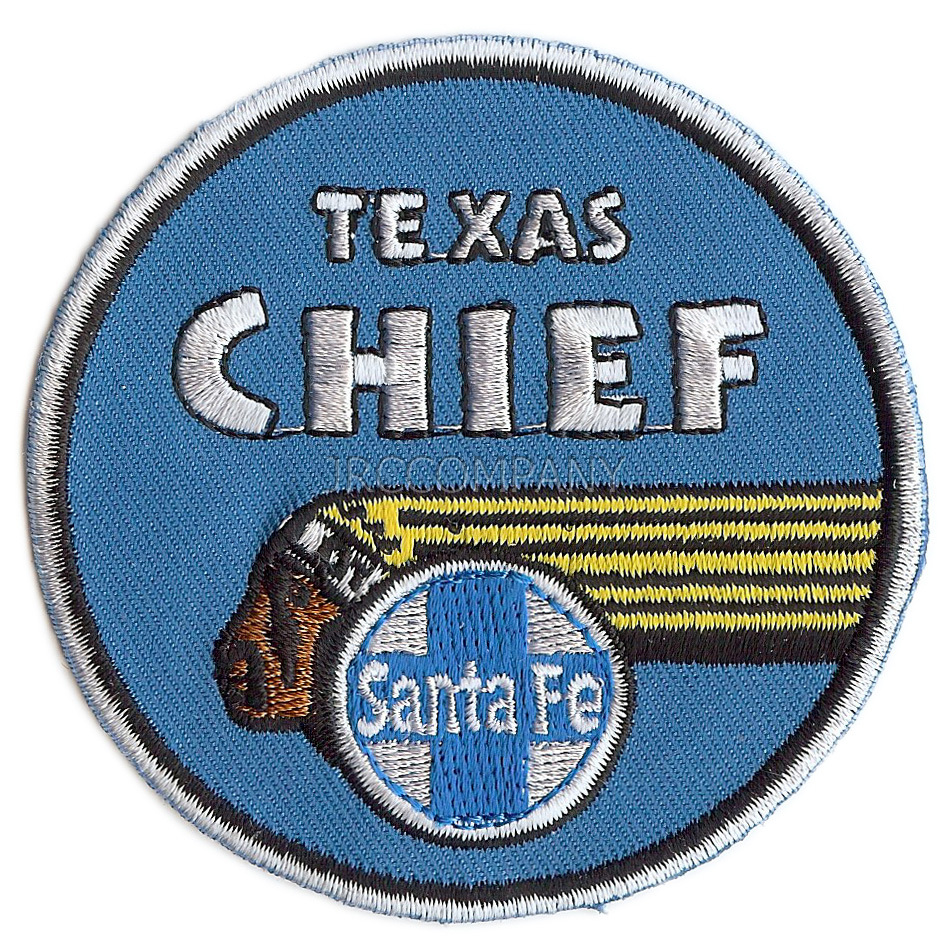 Patch- SANTA FE TEXAS CHIEF (ATSF) - NEW #22314 | eBay