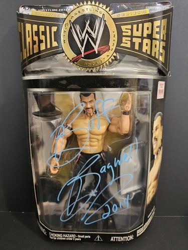 WWE Classic Superstars Autographed Buff Bagwell NWO Collector Series ...