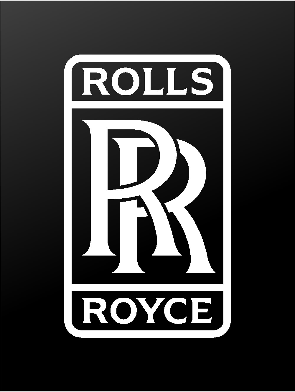 Rolls-Royce Logo vinyl decals laptop car sticker | eBay
