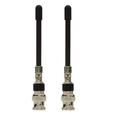 2 Pack UHF UA400B Microphone Antenna for Shure SLX-D Wireless ...