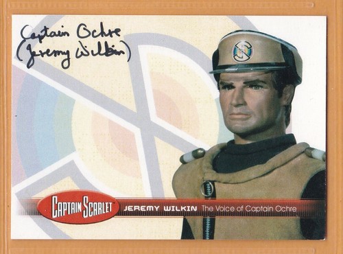 CAPTAIN SCARLET - AUTOGRAPH CARD JW, JEREMY WILKIN - UNSTOPPABLE CARDS ...