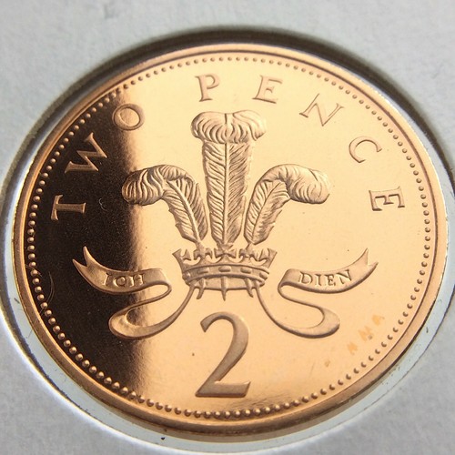 1990 Proof Two Pence United Kingdom British Uncirculated Coin 2 P743 | eBay
