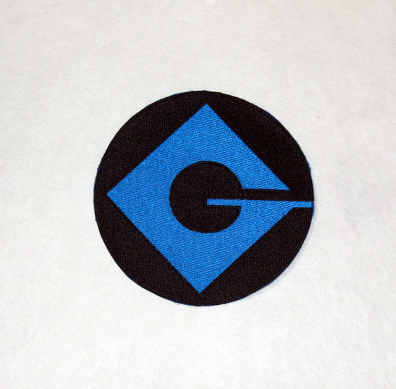 Minion Symbol In Blue