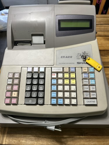 SHARP ER-A410 cash register | eBay