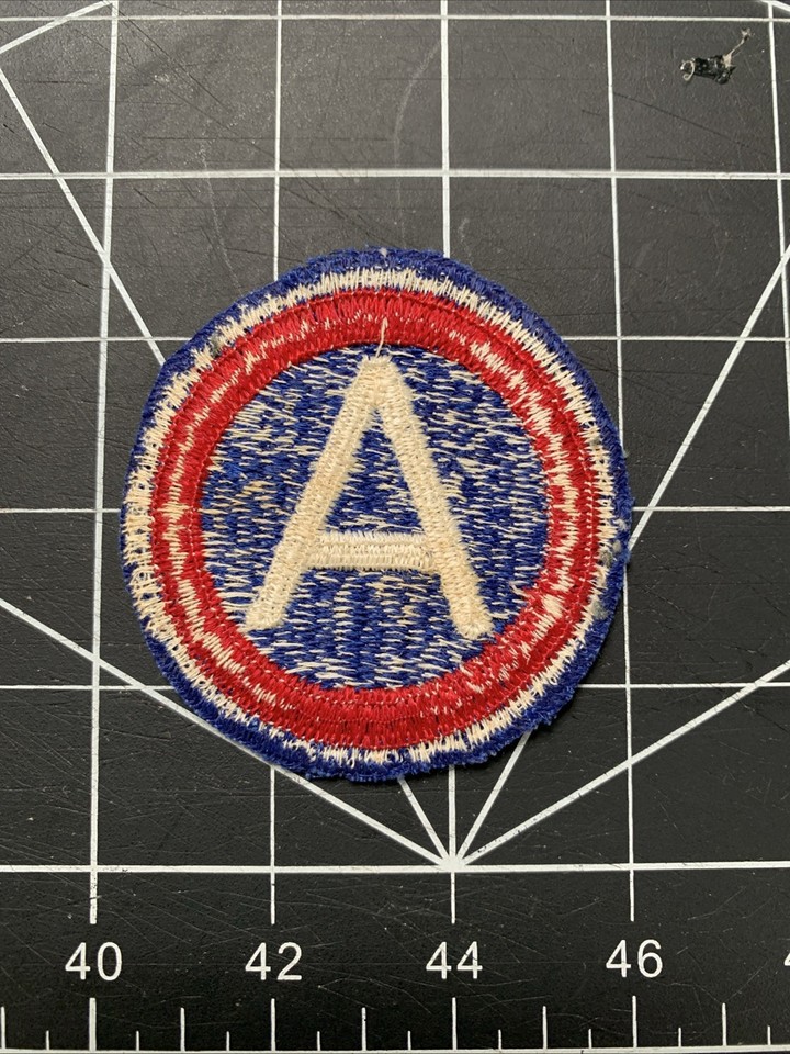 Vintage WWII ~ 3rd ARMY Third Army ~ Shoulder Sleeve Insignia Military ...