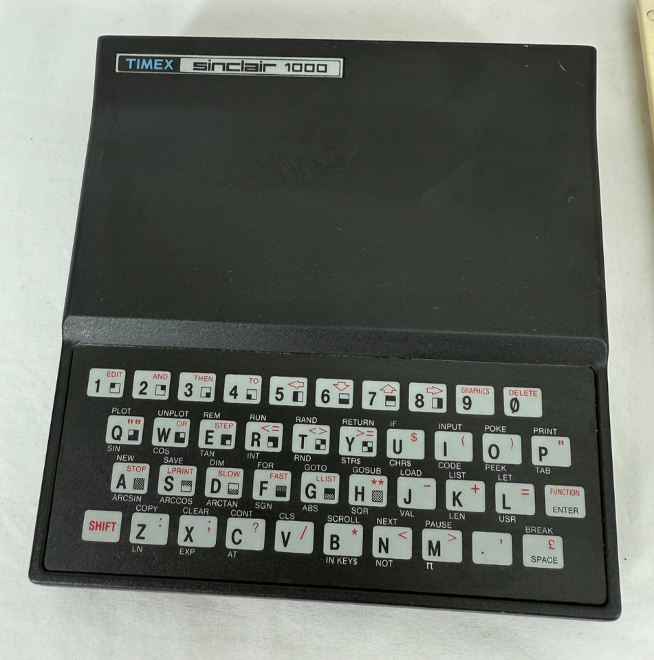 Timex Sinclair Home Computer Lot Models ZX 80 ZX 81 & 1000 w/ Manuals ...