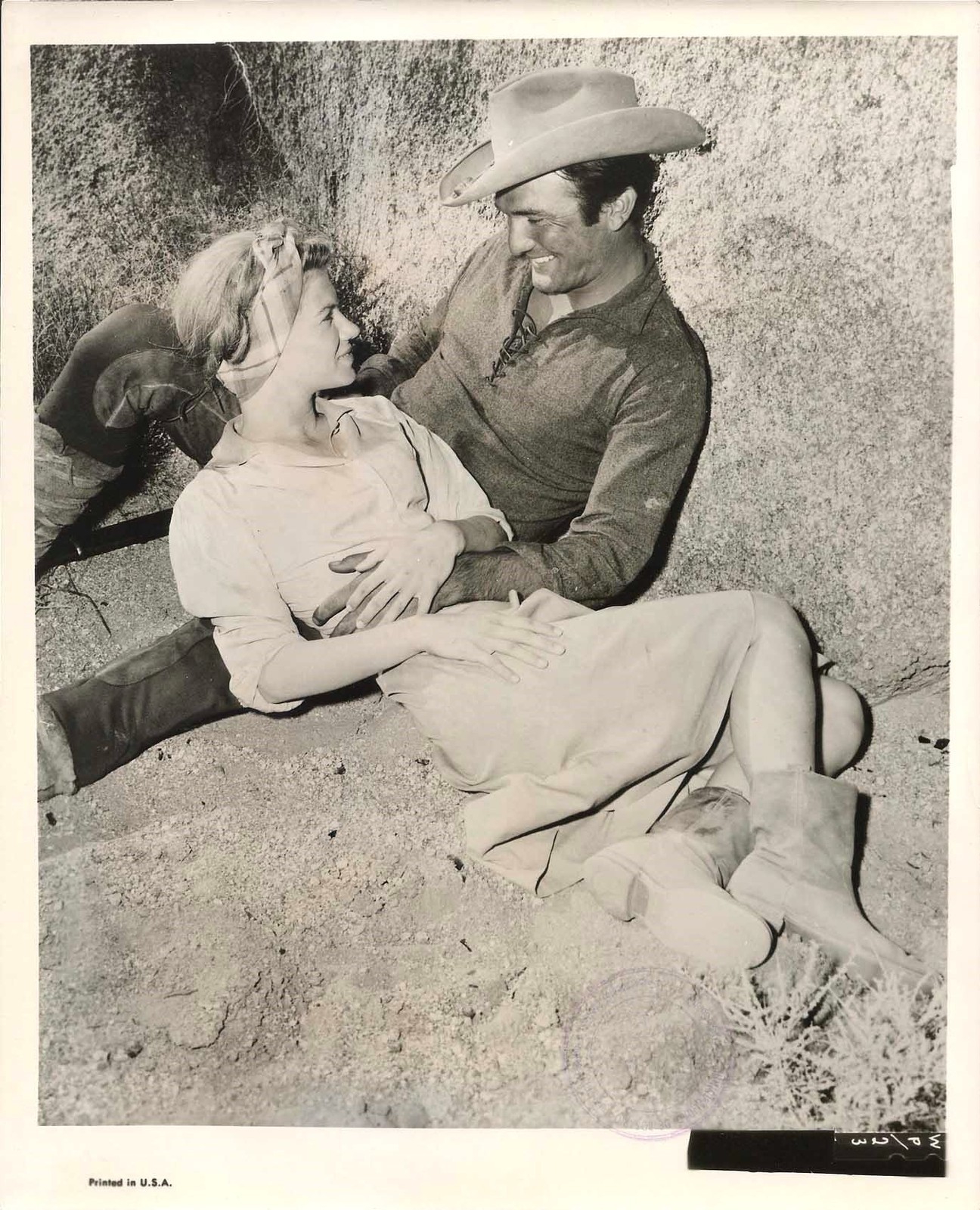 DAVEY DAVISON & MICHAEL T. MIKLER in "War Party" Original Vintage Photo ...