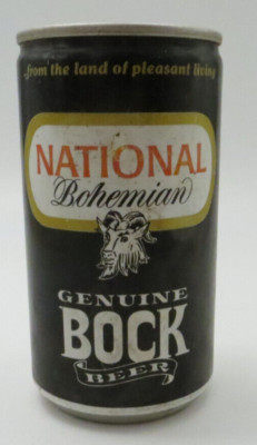 National Bohemian Natty Boh Genuine Bock Beer Collectible Beer Can SS ...
