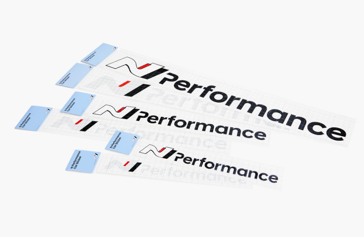 [N Collection] Hyundai N Performance Logo Sticker Decals | eBay