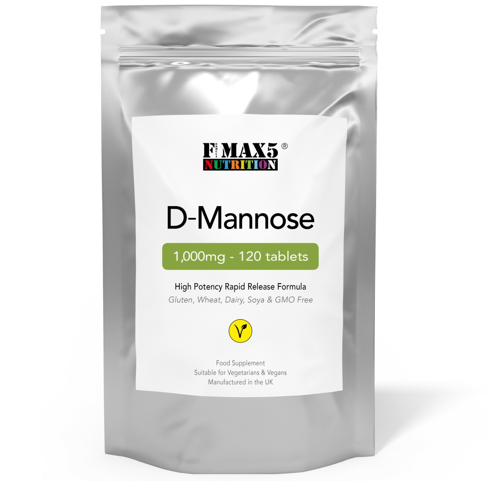 D-Mannose 1000mg tablets - Supports Healthy Urinary Tract, Cystitis ...