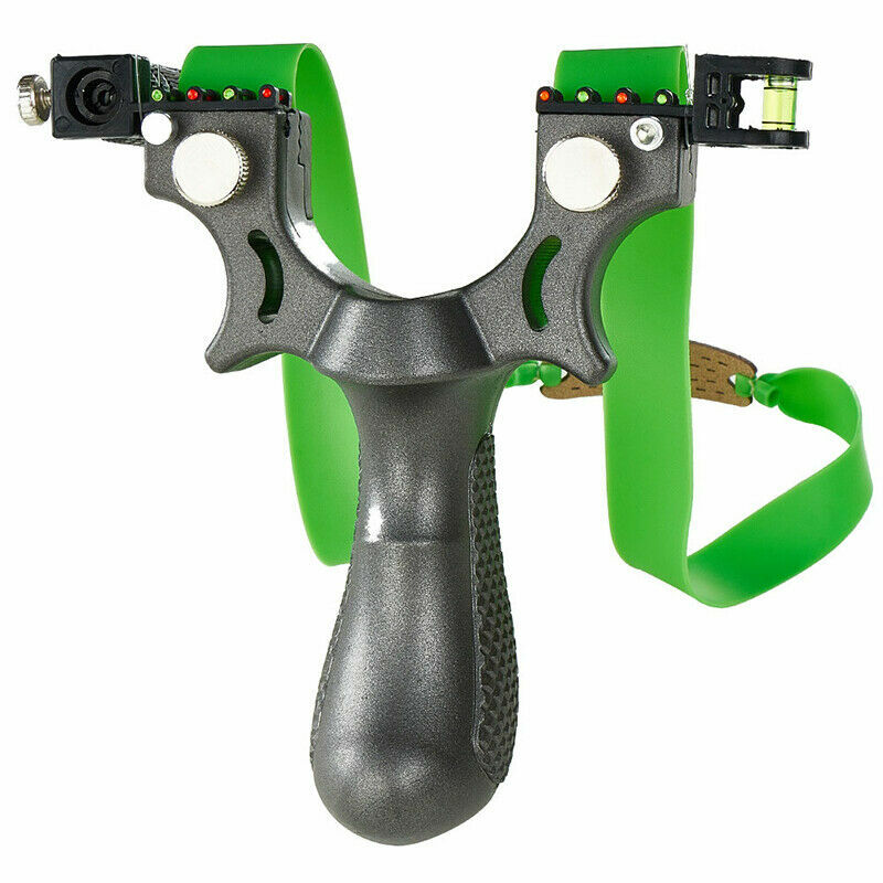 Hunting Laser Slingshot Professional Catapult With Rubber Aim Point ...