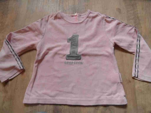 TOFF TOGS schönes Nicki Shirt rosa Gr. 116 TOP ST217 | eBay.de