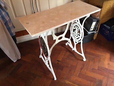 antique singer sewing machine table | eBay UK
