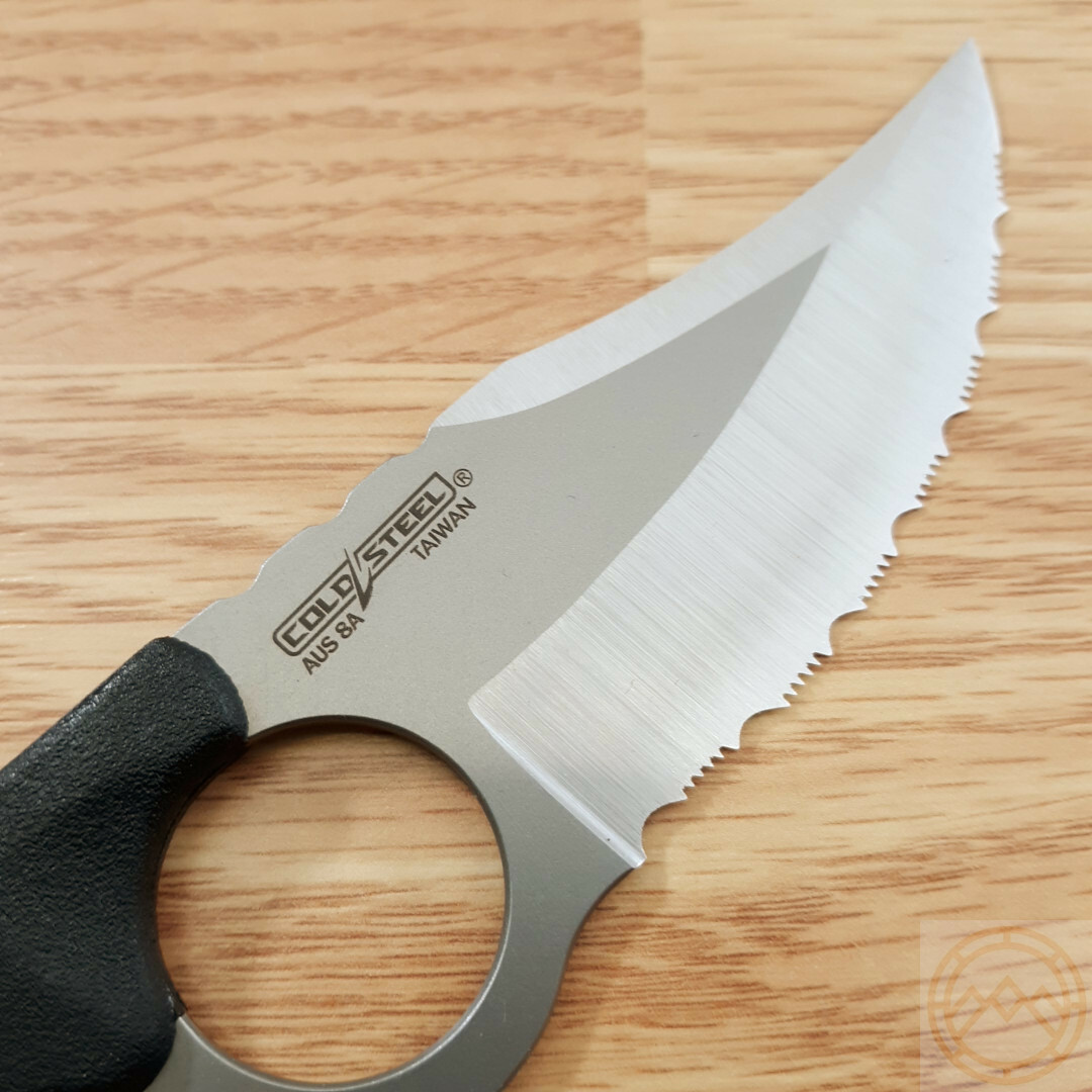 Cold Steel Double Agent II Fixed Knife 3" AUS-8A Steel Blade Grivory ...