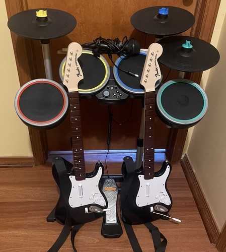 Sony PlayStation 4 PS4/PS5 Rock Band 4 Band In A Box Bundle With extra ...